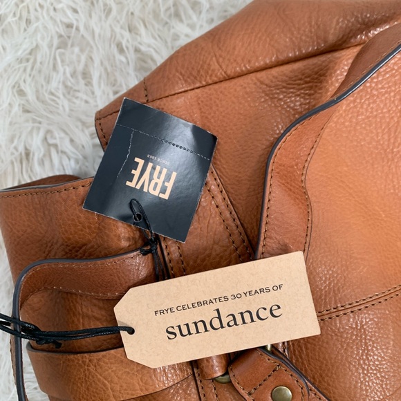 Frye | Bags | Frye Kayla Knotted Backpack Nutmeg Leather Nwot Retails ...